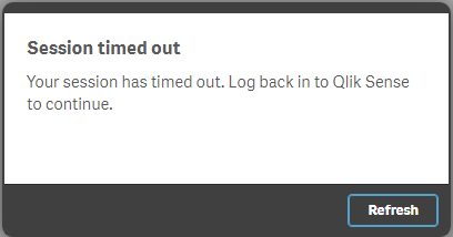 Qlik Sense Enterprise hub timeout even with session timeouts configured correctly