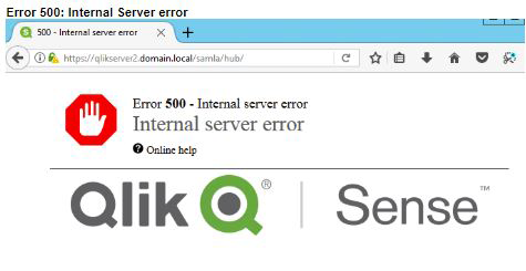 Qlik Sense Enterprise on Windows: Common error messages when using SAML