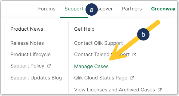 How to view cases in Support Portal