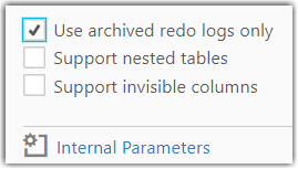 Qlik Replicate and Oracle source endpoint: consistently a 30-minute latency