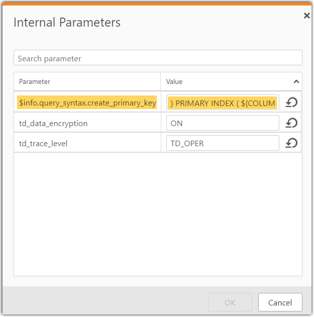 Qlik Replicate: How to create PRIMARY INDEX rather than PRIMARY KEY in Teradata Target DB
