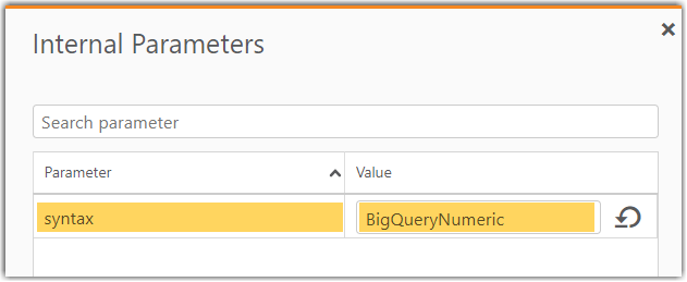 Qlik Replicate and GBQ target endpoint: Data type NUMERIC(p,s) Precision and Scale
