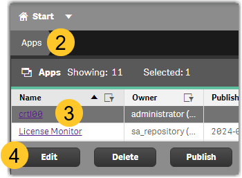 Quota is exceeded error displayed when publishing an app in Qlik Sense client-managed