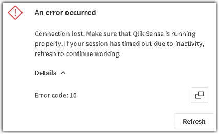 Qlik Sense fails to read XLS Excel file including a specific character, error code 16
