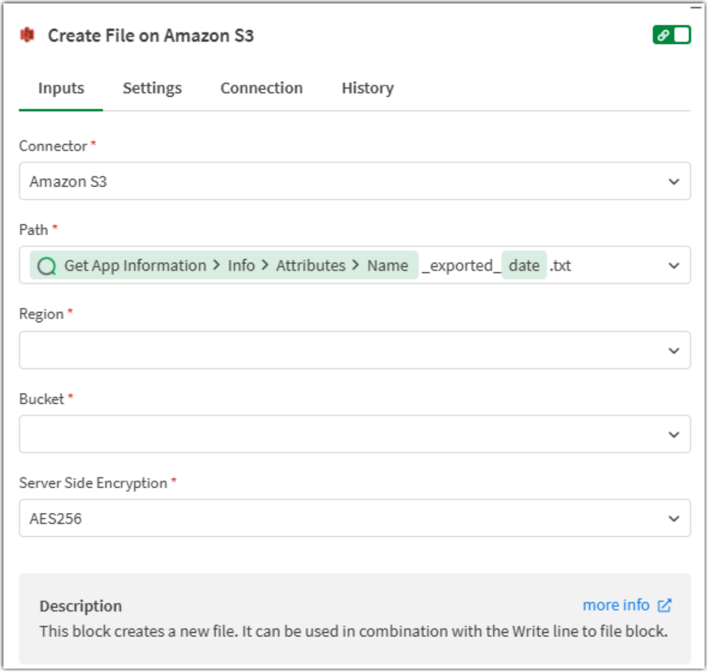 How to export a Qlik Sense app without data to an Amazon S3 bucket and import an app from a file ...