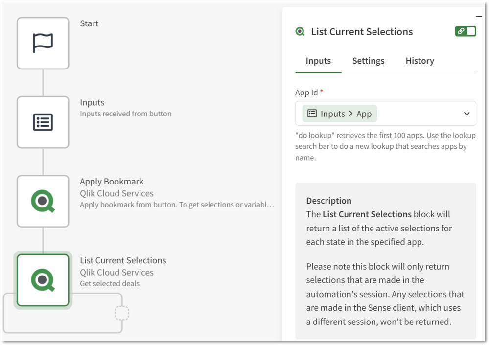 How to build a write back solution with native Qlik Sense components and Qlik Application Automation