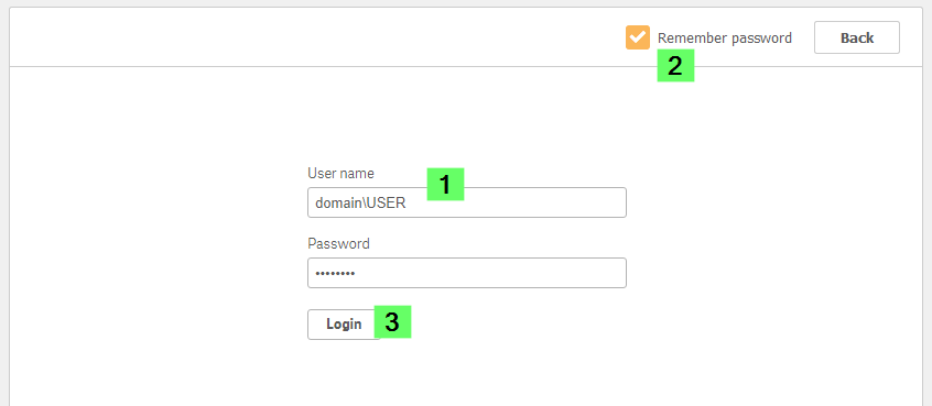 Configuring Qlik Sense Desktop authentication link