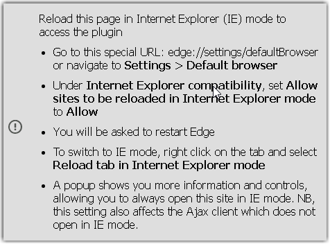 Qlikview: Unable to open AccessPoint from Desktop IE-plugin