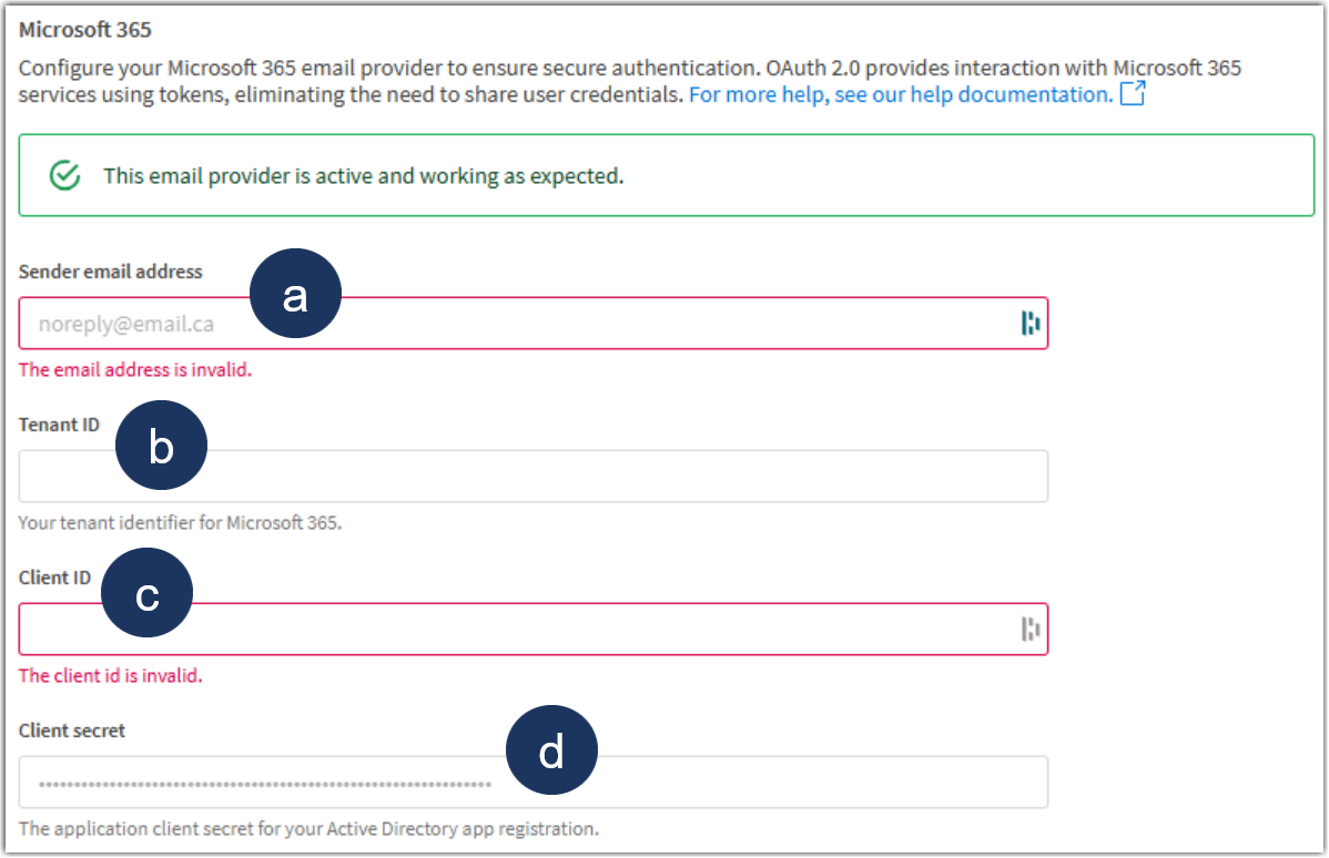 How to configure Qlik Cloud to use MS365 to send emails