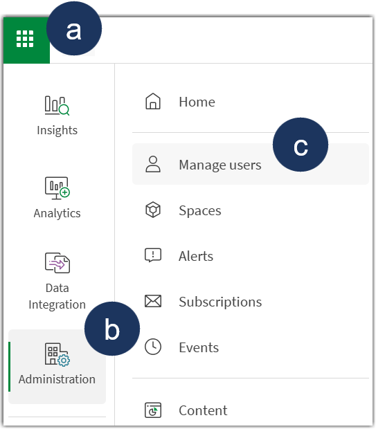 How to find a Qlik Cloud user's user ID