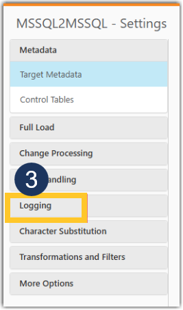 Qlik Replicate: How to store trace and verbose logging in memory (also ...