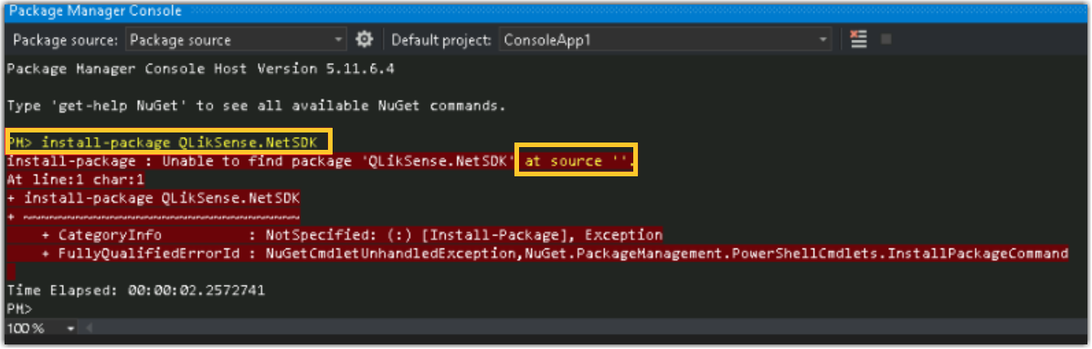 Qlik Sense Enterprise on Windows: Getting started with the .NET SDK