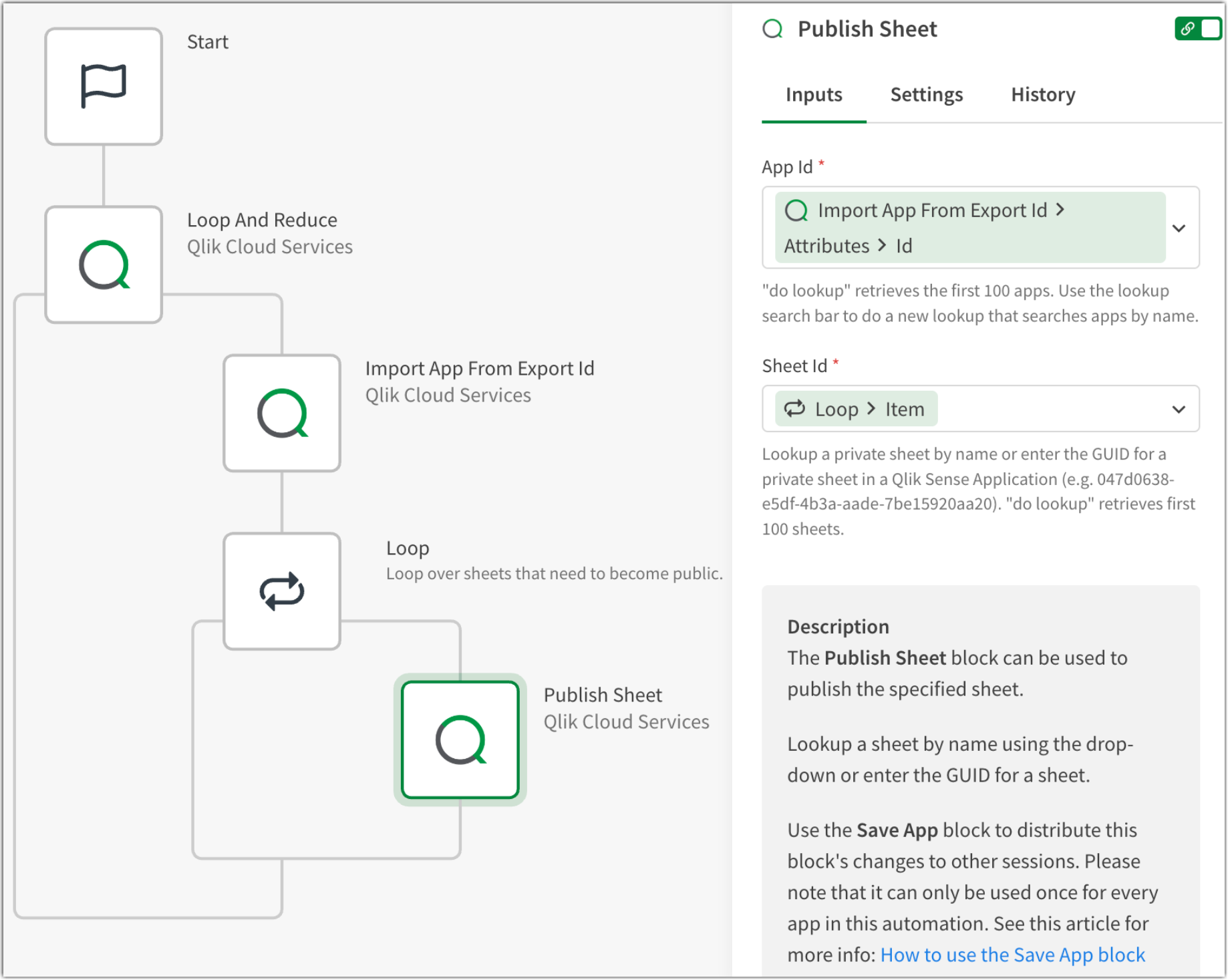 How To Loop And Reduce With Qlik Application Automation Advanced And Qlik Cloud