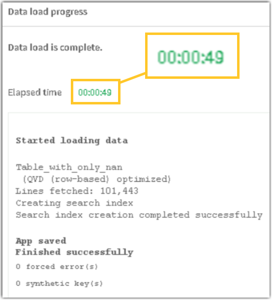 Qlik Sense Enterprise on Windows and ODBC connection: loading data performance issue when a ...