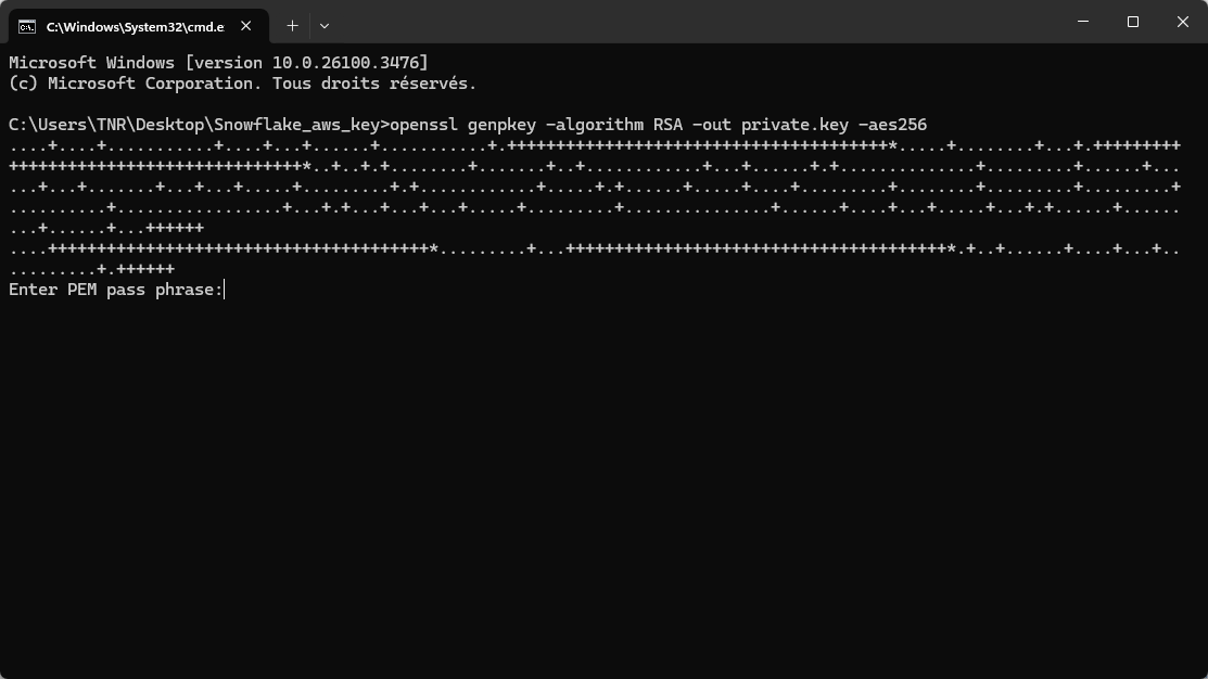 Qlik Talend Product: How to set up Key Pair Authentication for Snowflake in Talend Studio