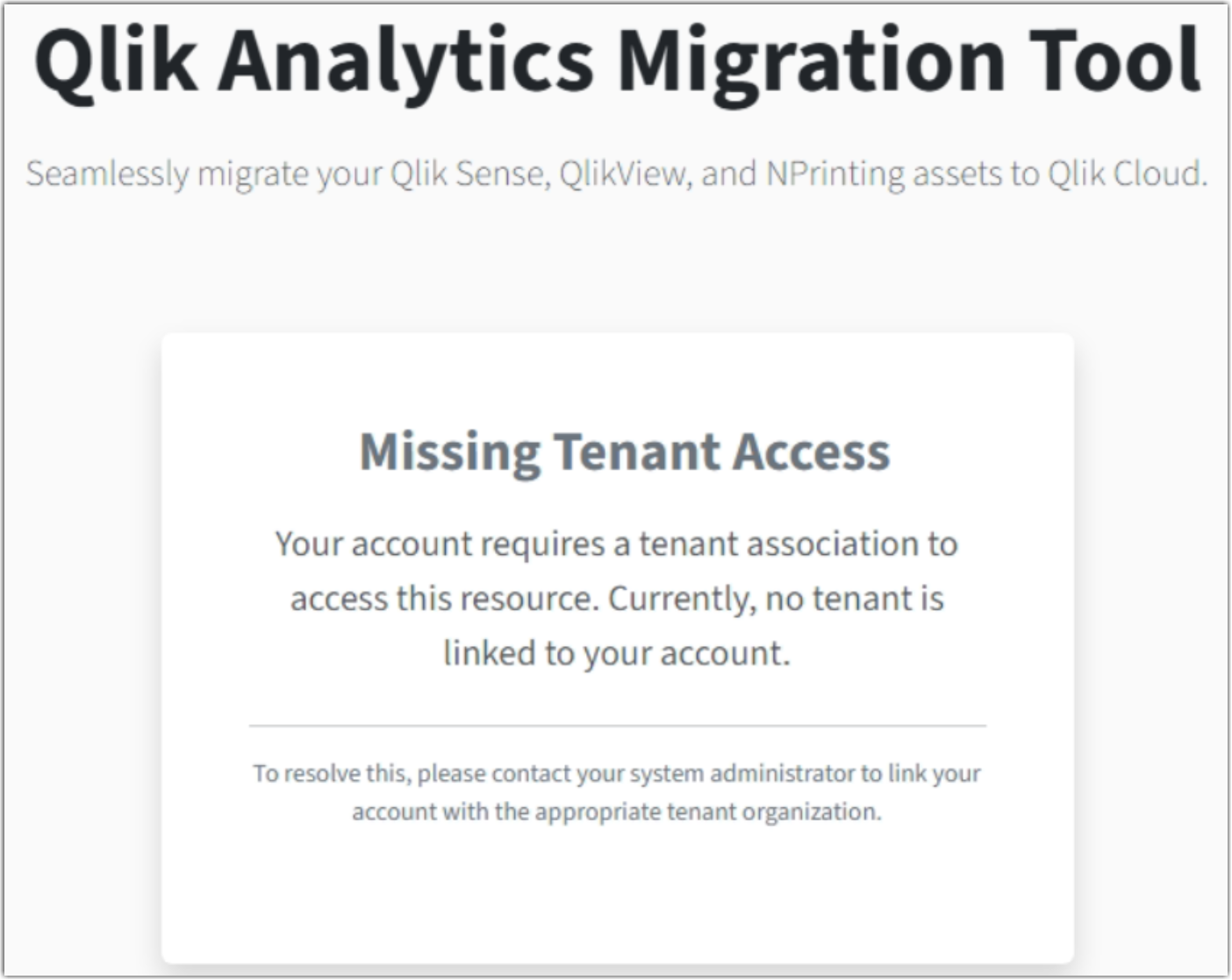 Qlik Portal