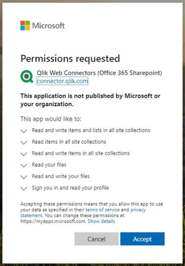 Administrator approval and consent for Web Connectors (Azure storage ...