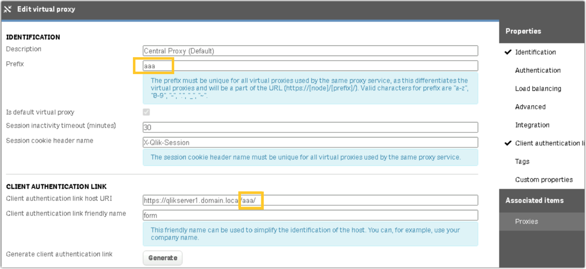 Qlik Sense Desktop: authentication errors out with Server authentication attempt failed