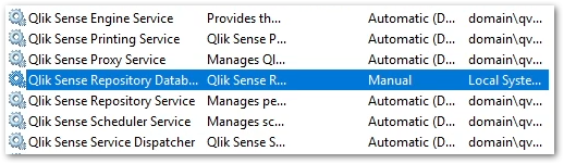 Upgrading and unbundling the Qlik Sense Repository Database using the Qlik PostgreSQL Installer