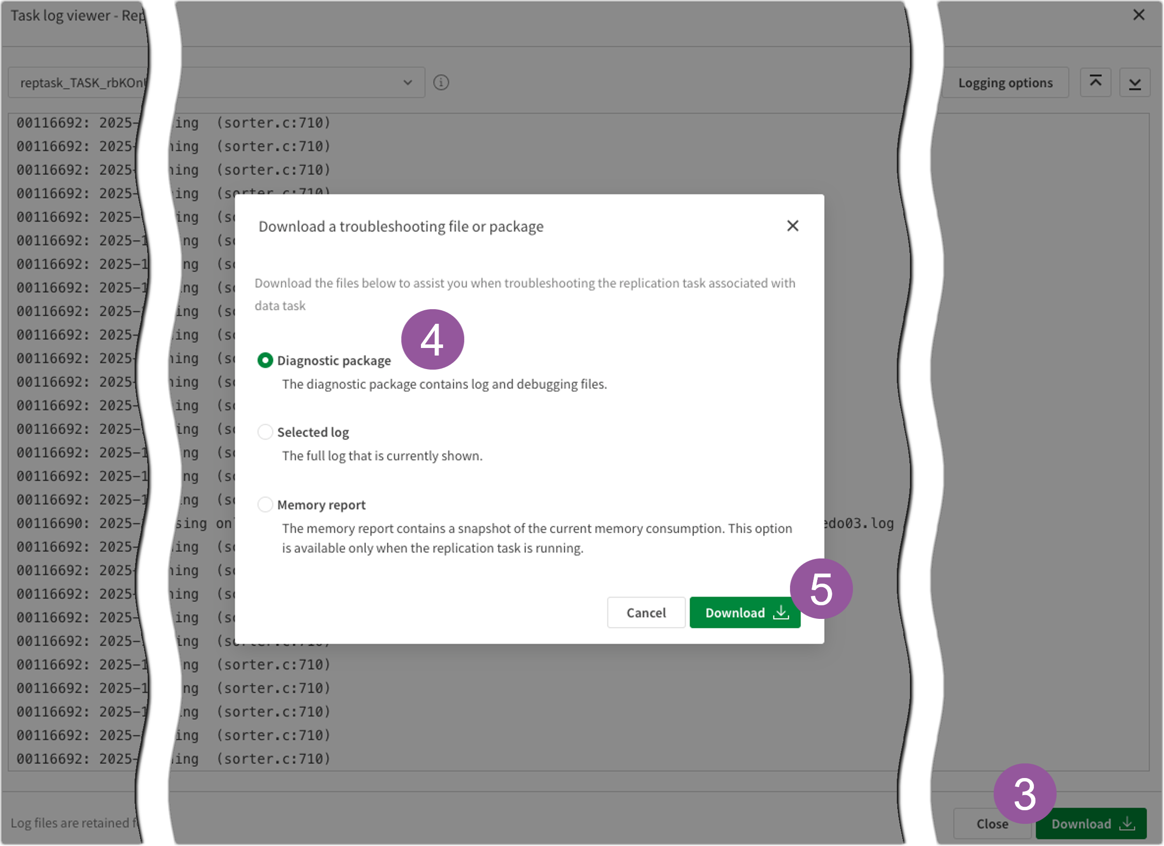 Qlik Cloud: How to collect Diagnostics Package for Integration Projects
